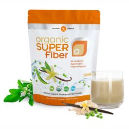 Organic Super Fiber to support the gut microbiome, digestive detox, and ...
